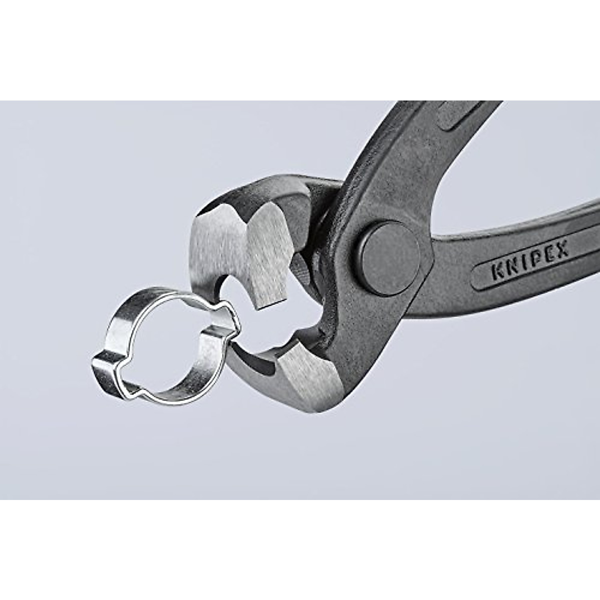 KNIPEX - 10 99 i220 Tools - Ear Clamp Pliers, Front and Side Jaws (1099i220)