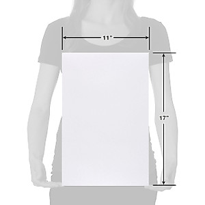 American Greetings White Gift Boxes with Lids for Birthdays, Easter, Mother's Day, Father's Day, Graduation and All Occasions, (5-Count, 3 Medium 14.75'' x 9.5'', 2 Large 17''x 11'')