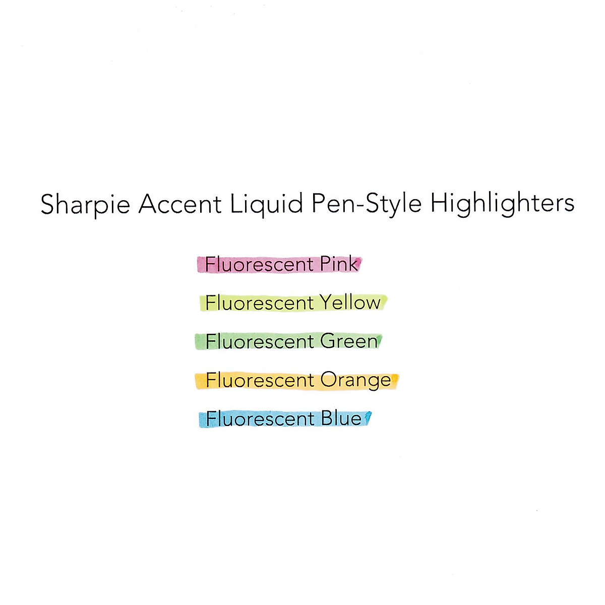 SHARPIE 1754464 Accent Liquid Pen Style Highlighter Chisel Tip Fluorescent Pink Dozen