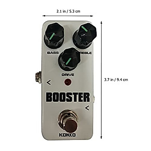 ERINGOGO 3 Pcs Distortion Tuner Pedal True Bypass Electric Guitar Processor Boost Pedialax Dual Soul Food Amp Pedals Tube Guitar Pedal Board Eq Effect Pedal Noise Gate Time Delay