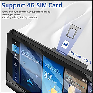 PEMP 10.25" F48 Android 13 IPS 1920x720 Blue Anti-glared HD Screen, Qualcomm 8core 4+64GB CarPlay Android Auto Use The OEM Bluetooth get The Sound for BMW X1 F48 (2016-2017) NBT