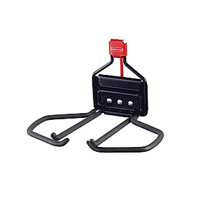 Rubbermaid Shed Accessory Power Tool Holder Holds up to 20 lbs, Black, Space Saving Shed Organization for Power Tools and Equipment