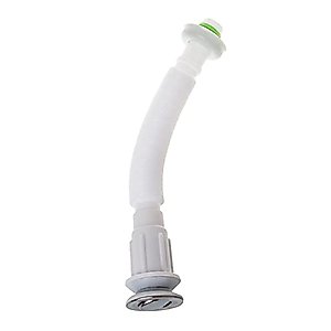 LMMDDP Universal Kitchen Cover Up Basin Sink Water Strain with Flexible Flume Pipe Kit