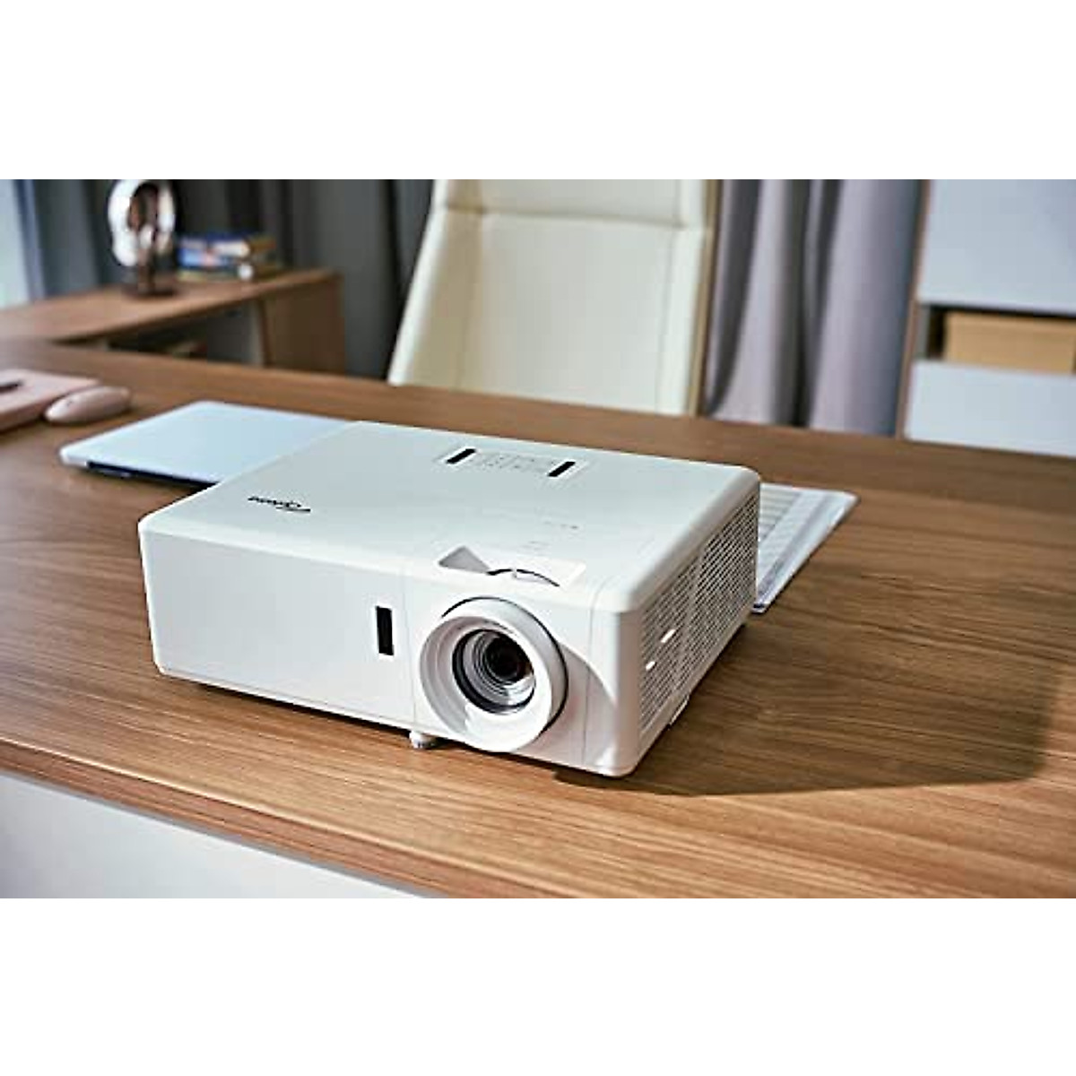 Optoma UHZ45 4K UHD Laser Home Theater and Gaming Projector | 3,800 Lumens for Lights-On Viewing | 240Hz Refresh Rate and Ultra-Low 4ms Response Time