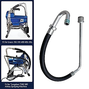 SIDMILE Suction Tube Airless Paint Sprayer Parts for Graco 390 395 490 495 595 Airless Spraying Machine Paint Sprayers Tool Parts Fit for Tongshan T300 500