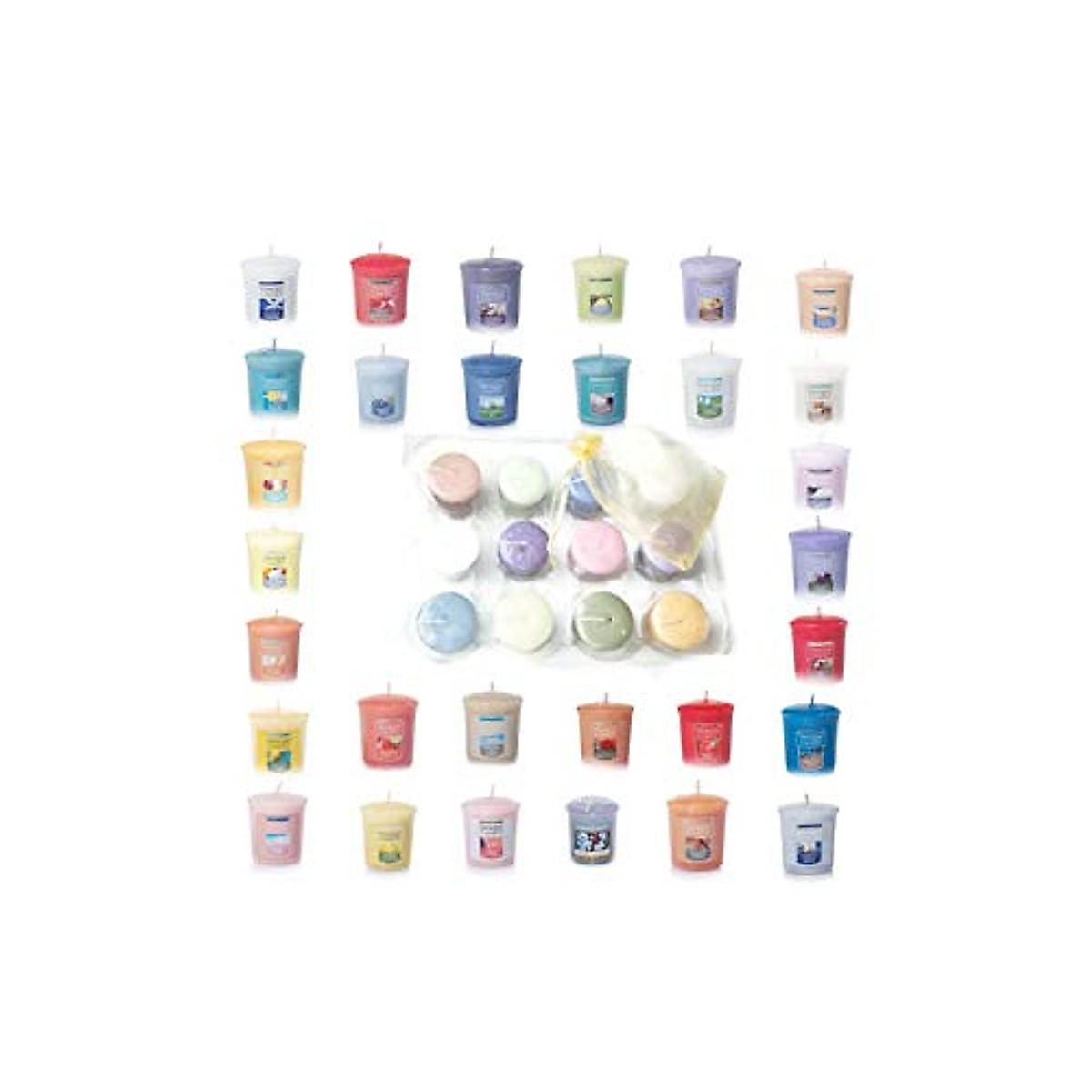 Yankee Candle 12 Count Pack Samplers - Assorted Scents