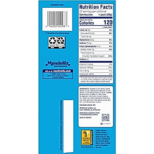 Teddy Grahams Honey Graham Snacks, 48 Total Snack Packs (4 Boxes)