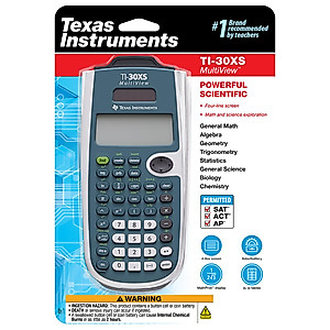 Texas Instruments TI-30XS MultiView Scientific Calculator