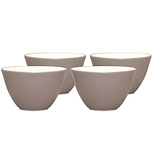 Noritake Colorwave Clay Bowl, Mini, Set of 4, 4", 7 oz in Brown/Clay/Taupe