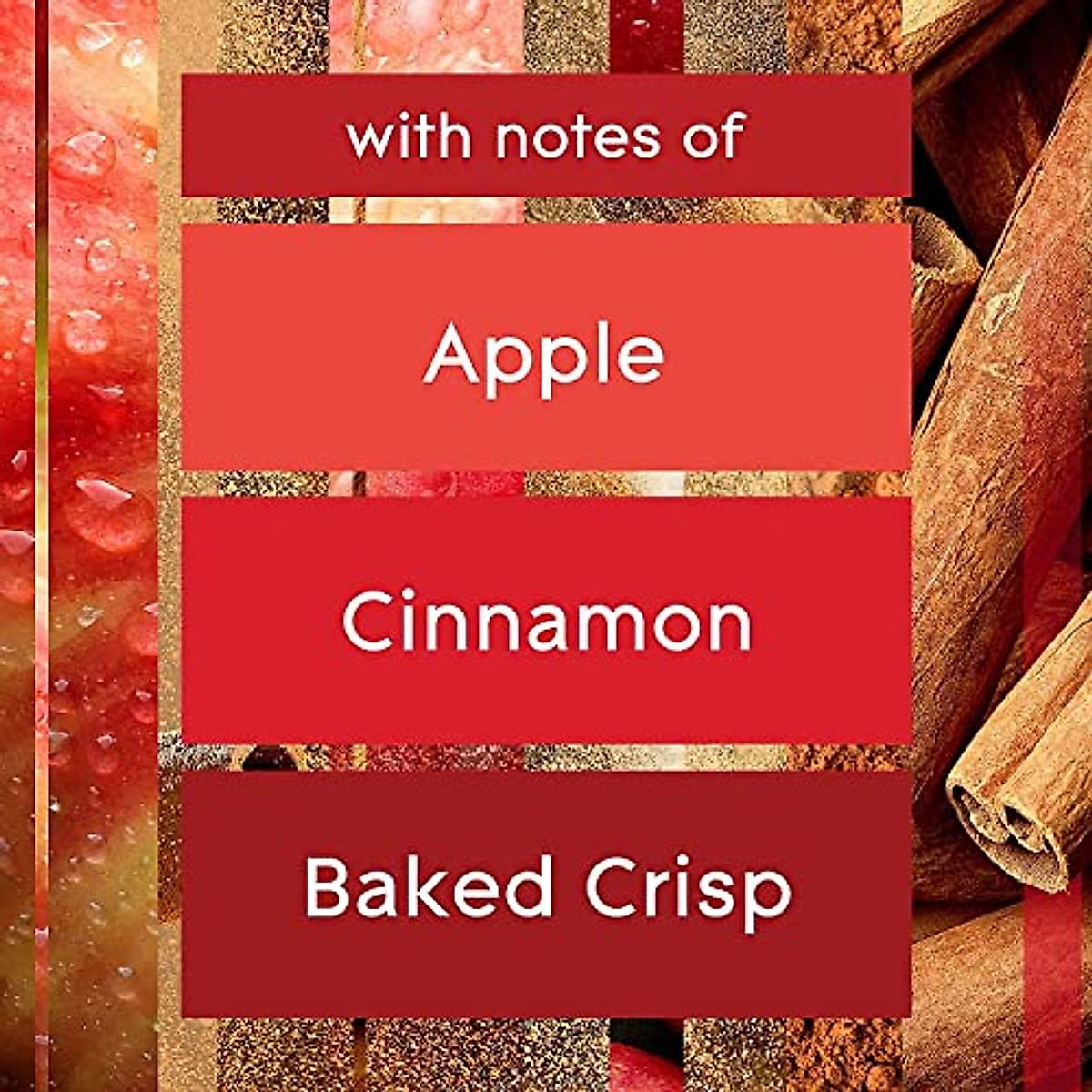 Glade Jar Candles, Fragrance Candles Infused with Essential Oils, Air Freshener Candles, 4 Candles 3.4 Oz (Apple of My Pie)