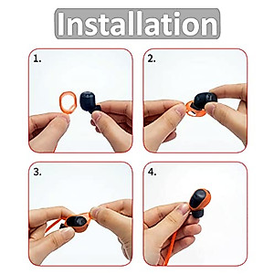 Strap Memory Foam Tips Kit Compatible with Pixel Buds Pro, Anti-Lost Soft Lanyard Neck Rope Cord Leash Comfortable Memory Foam Ear Tips Eartips Compatible with Google Pixel Buds Pro