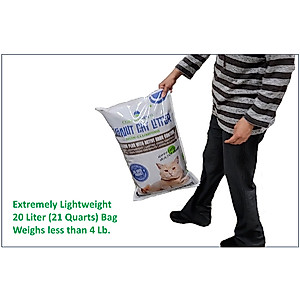 Coir Wonder Coconut Cat Litter – Natural, Non-Clumping Kitty Litter - Ultra Lightweight Bag Lasts Same As 40 Lb Clay – with Activated Charcoal Odor Control – Bedding for Chicken Coop and Small Pets