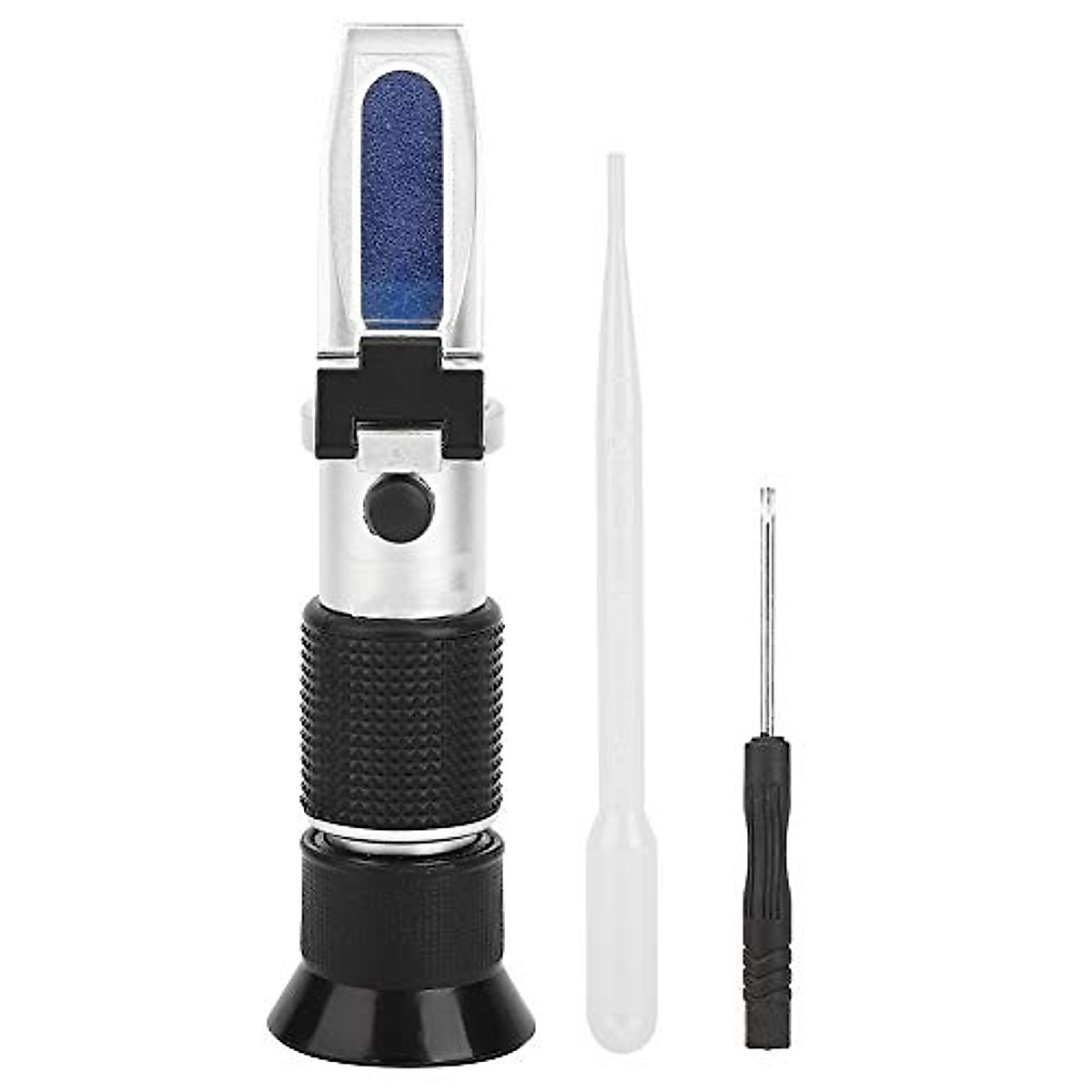 YLHHWVY Refractometer Handheld Refractometer 0-50% Sugar Test Range Hydrometer with Auto Temperature Compensation Science Lab Refractometers