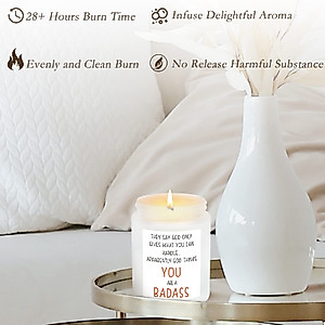 Get Well Soon Gifts for Women Men, After Surgery Gifts, Cancer Gifts, Feel Better Gifts, Humor Sympathy, Inspirational, Encouragement Candle Gifts for You Loved, Lavender Scented Soy Candle