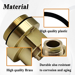 Ebrmeiwo T-12A Cap Assembly Part for Shower Valve, Slove Leakage, Brass