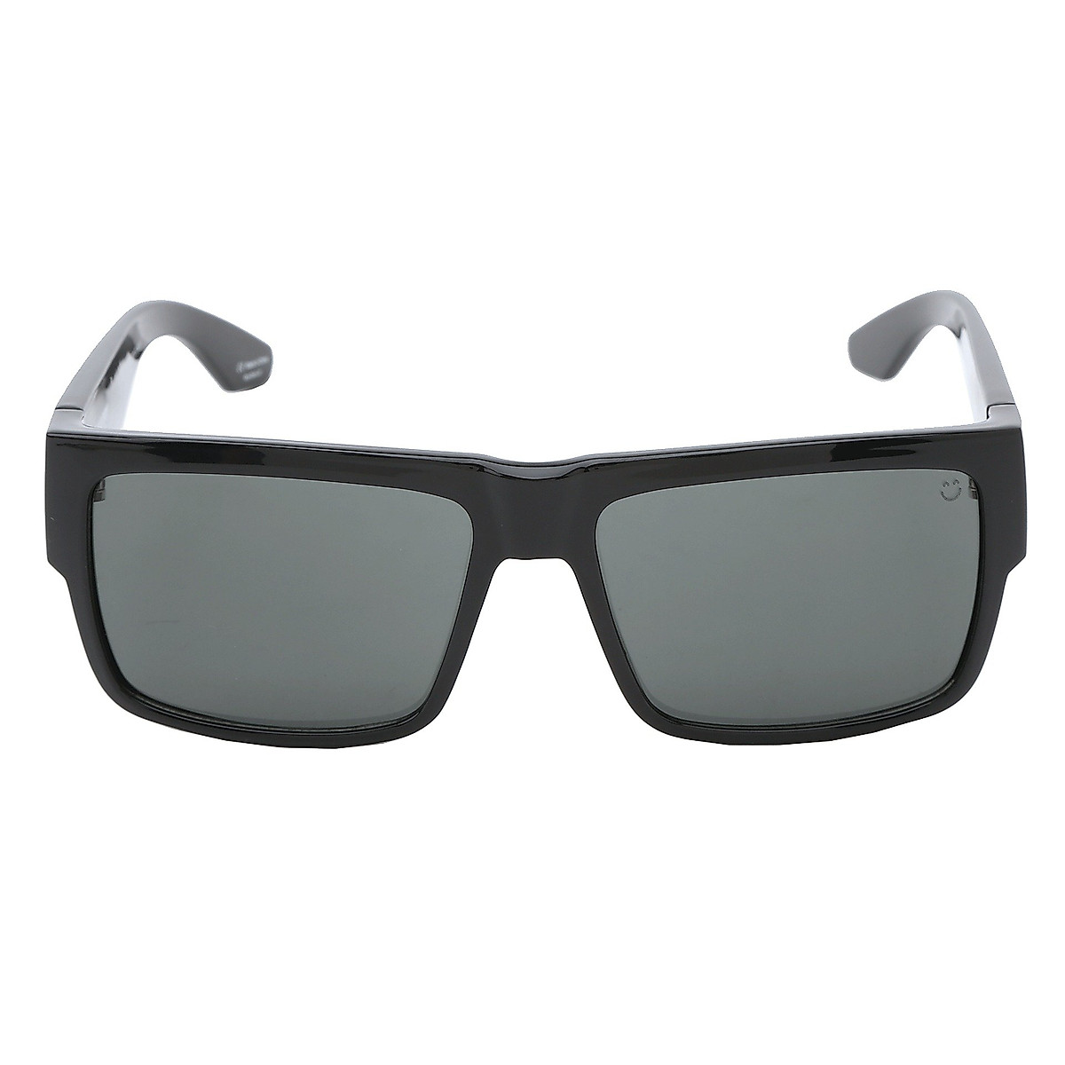 Spy Optic Cyrus Sunglasses Gloss Black with Happy Grey Green Lens Sticker