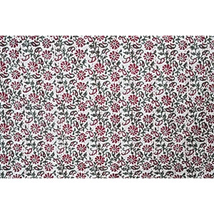 Maviss Homes Indian Traditional Handmade Patchwork Printed Cotton Super Soft Kantha Quilt Blanket | Throw Bedspread Blanket | Bedroom Décor Throw Quilt |Home Décor; Multicolour