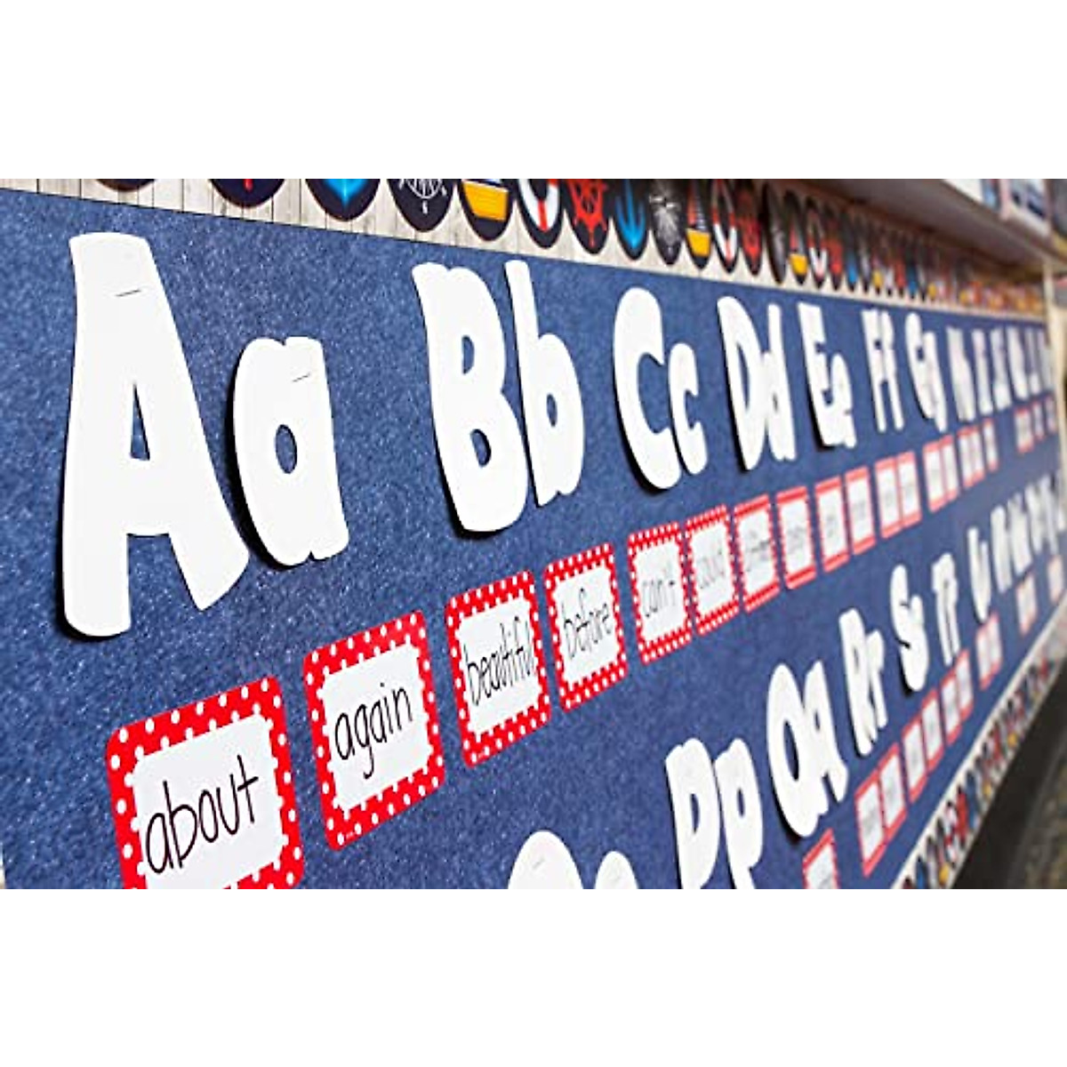 Teacher Created Resources White Fantastic 4" Letters Combo Pack (TCR5819)