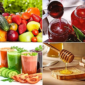 Agatige Portable Refractometer, 0-90% Digital Brix Refractometer Sugar Content Hydrometer Automatic Temperature Compensation Grape Wine Extractor Tester Machine for Honey, Maple Syrup
