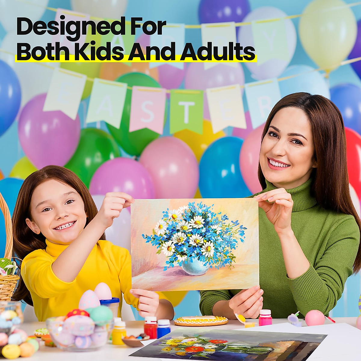 Harloon 500 Sheets White Construction Paper Bulk Heavyweight Construction Paper A4 Size Thick Cardstock for DIY Craft, 120 GSM