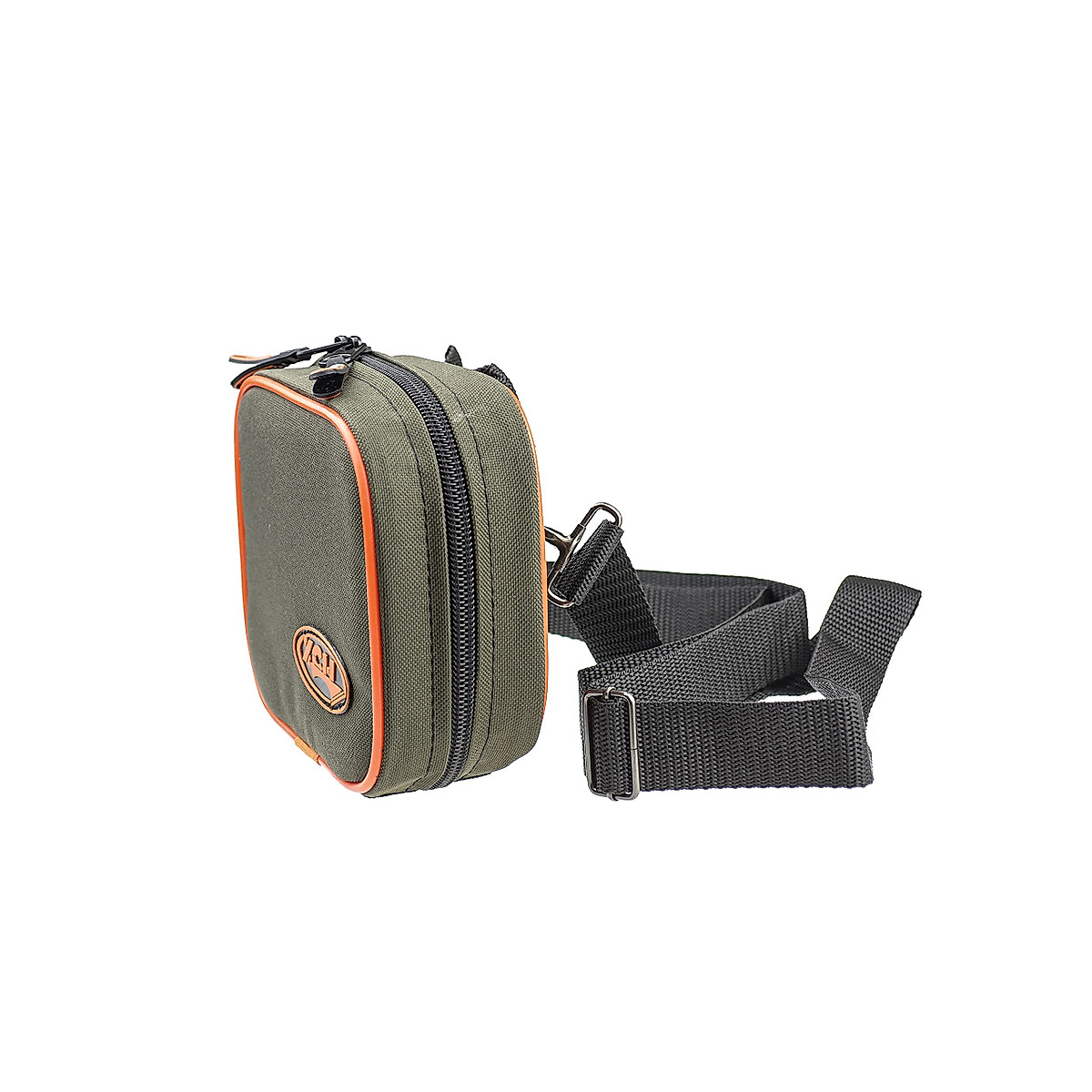 XCH Fishing Tackle Storage and Carrying Pouch, Padded Shoulder Strap, Durable Waterproof Material