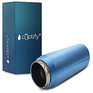 Personalized Kids Water Bottle with Straw Lid on Baby Blue Glitter for School Engraved Custom Children Name 12 oz Modern Insulated Stainless Steel Steel