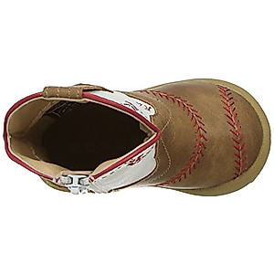 Roper Infants Cowbabies Roper Baseball Boot, Tan, 4