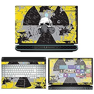 Decalrus - Protective Decal Skin Sticker for 2019 Alienware Area-51m AWAR51M (17.3" Screen) case Cover wrap ALarea51m_17-205