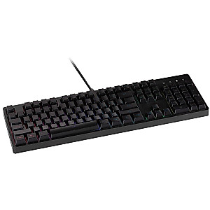 Monoprice Collider Gaming Keyboard - Membrane, RGB Lighting, 19-Key Rollover, Spill Resistant, for Computer PC Gamer - Dark Matter