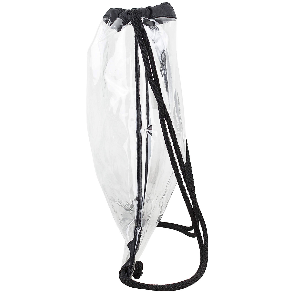 Eastsport Clear Backpack with Sling Combo - Black Trim