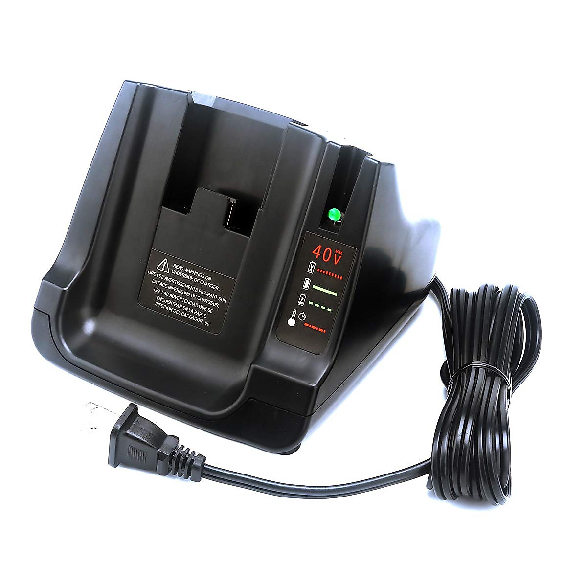 ANOPIW 40V MAX Fast Charger Compatible with Black and Decker LCS36 LCS40 for 36V/40V Lithium ion Battery LBX1540 LSW36 LBX2540 LBXR36 LBX36 LST136 LBXR2036 LHT2436 LBX2040...