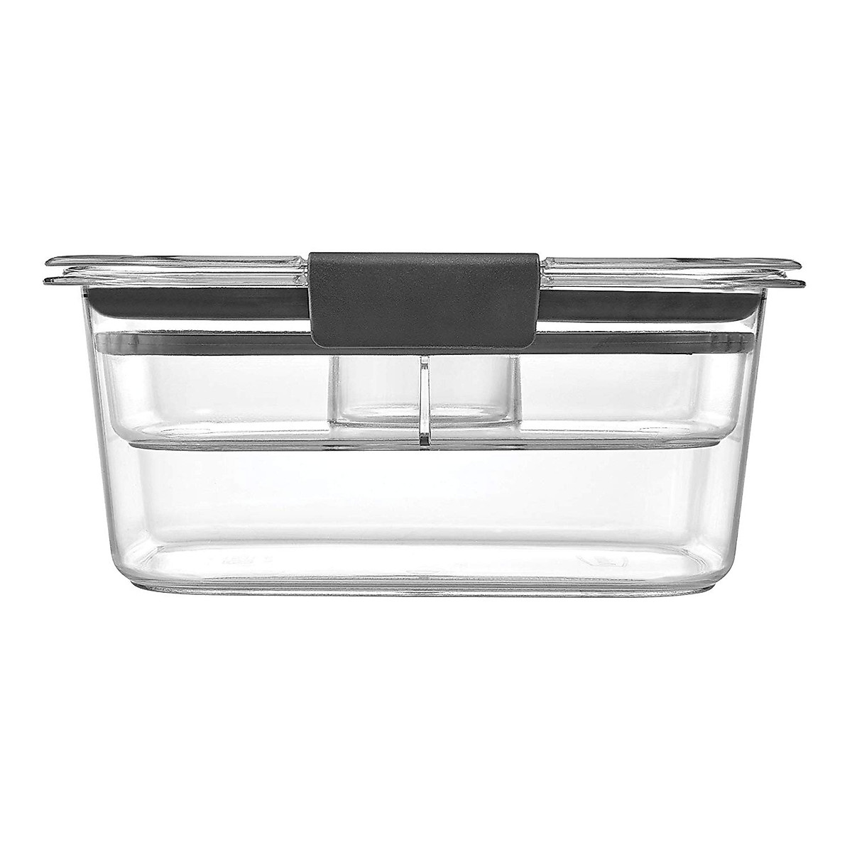 Rubbermaid Brilliance Food Storage Salad Container, Medium Deep, 4.7 Cup, Clear