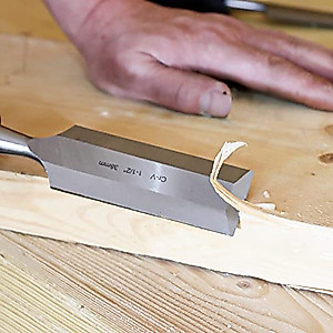 Amazon Basics 8-Piece Wood Carving Chisel Set with Honing Guide, Sharpening Stone and Storage Case, 1/4" - 1-1/2"