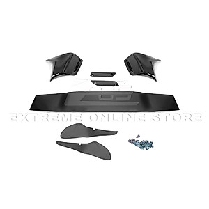 Extreme Online Store Replacement for 2020-Present Toyota A90 A91 Supra | ST Style Rear Trunk Lid Wing Spoiler (ABS Plastic - Painted Glossy Black)