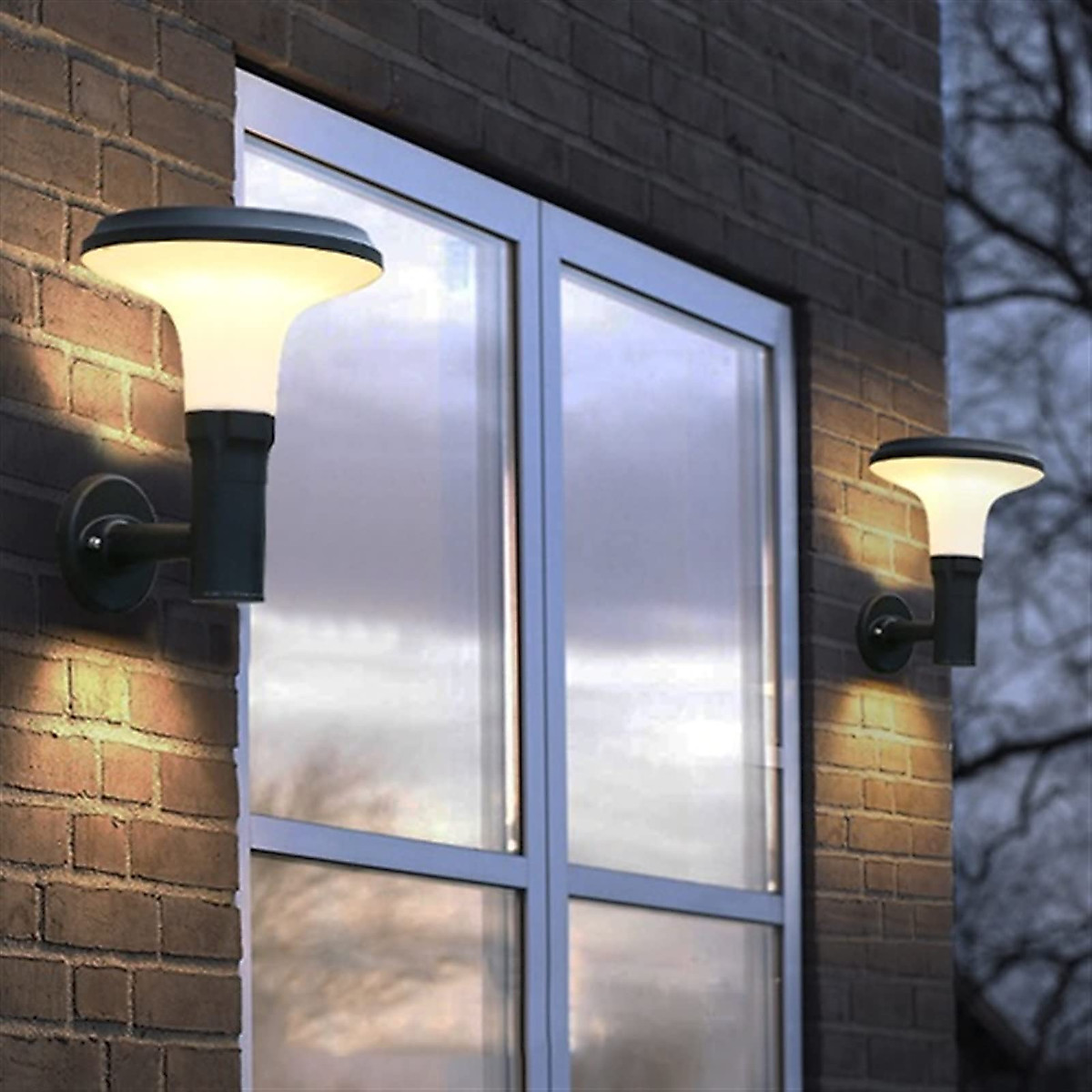 OUUED European Wall Light Aluminum Alloy LED Outdoor Waterproof Villa Door Exterior Wall Lamp Modern Minimalist Garden Lamp Home Outdoor Super Bright Terrace Wall Sconce Villa Garden Wall Lantern