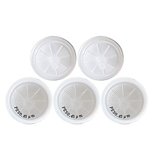 Syringe Filters with PES Membrane Non-sterilized Diameter 25mm Pore Size 0.45 μm Laboratory Filters by Allpure Biotechnology (PES, Pack of 100)