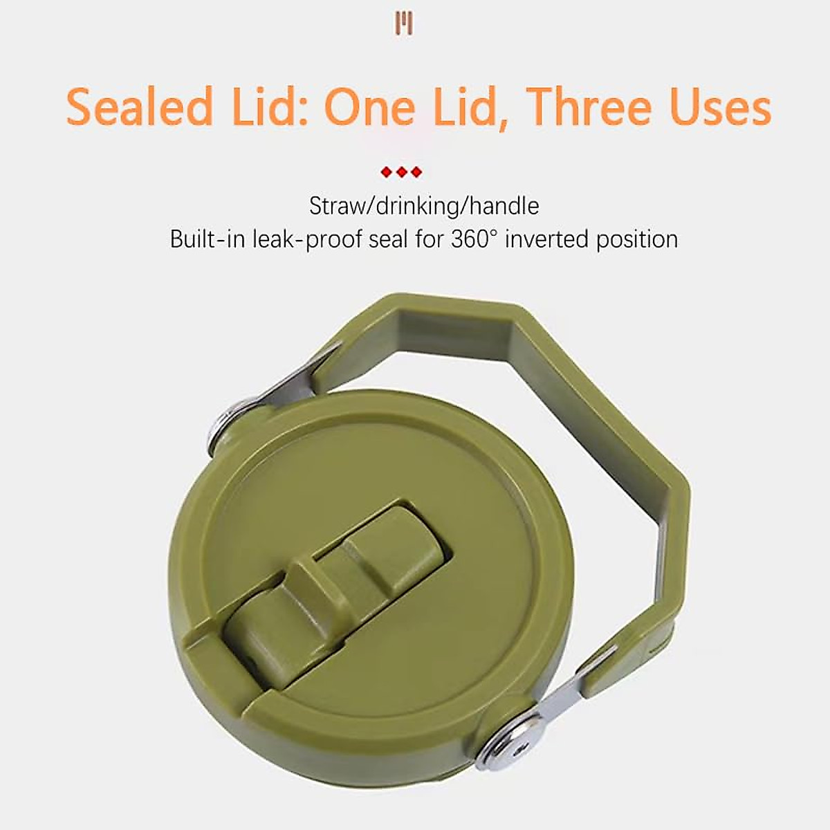 JIUSILIFE Tainless Steel Tumbler - Vacuum Insulated Water Bottle,with Straw,20/30oz,with Leakproof Closeable Straw Lid for Cold Water Drinks, For Sports:school, Work, Car, Travel and Weekends,White,20