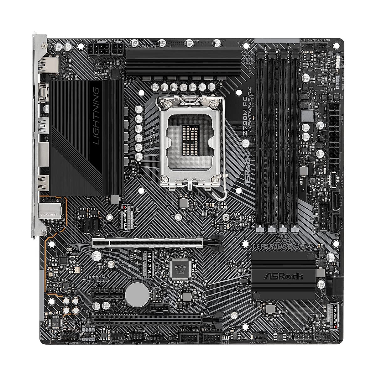 AsRock MB ASROCK | Z790M PG Lightning/D4 Motherboard