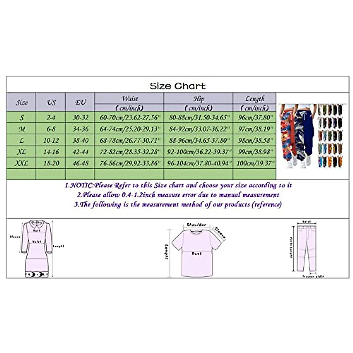 Cinch Bottom Sweatpants for Women Pockets Ethnic Printed Lounge Trousers High Waist Sporty Workout Jogger Pants