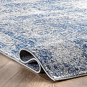nuLOOM Vintage Willena Runner Rug, 2 ft 6 in x 14 ft, Blue