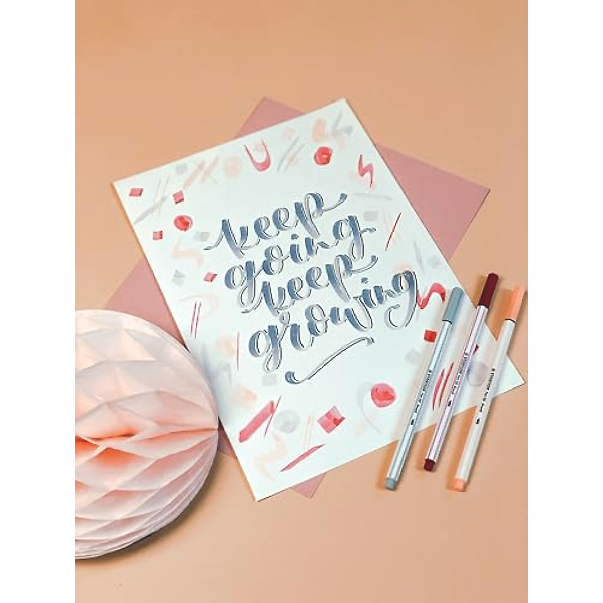 STABILO Premium Fibre-Tip Pen Pen 68 brush - Tin of 25-19 assorted colours