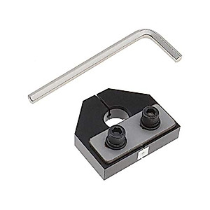 3D Printing 1.75mm PLA Filament Consumables Welder Connector Aluminum Block for Most 3D Printer Replacement Part with Wrench