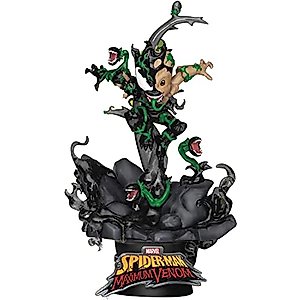 Beast Kingdom Maximum Venom: Little Groot DS-068 D-Stage Statue, Multicolor