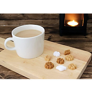 Canasuc Paris, Bouquet de Sucre, Pur Sucre de Canne, Assorted 84 MINI Molded Floral Sugars, Imported