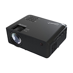 Supersonic SC-82P KIT Home Theater Projector Kit with 100” Screen, 3.97” HD Bluetooth Protable Projector, Stunning True Colors & Sharp Images, 7000 Lumens, Bluetooth Sound Bars, 1080p Support