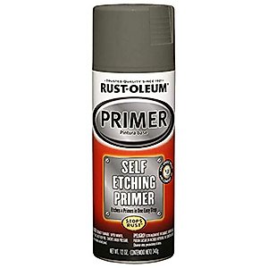 Rust-Oleum 249322-2PK Automotive Primer Spray Paint, 12 Ounce (Pack of 2), Dark Green, 2 Piece