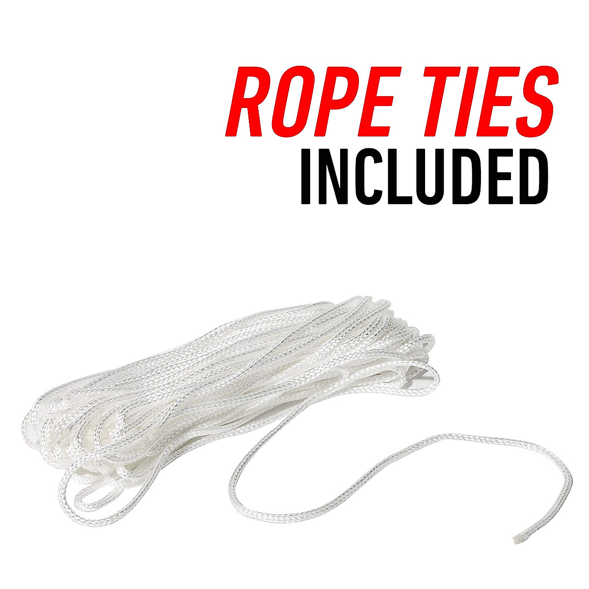 Franklin Sports NHL Hockey Goal Replacement Net - 72" Official Size Goal Replacement Netting - Outdoor Street Hockey Goal Net - Easy Attach Official Size Net - 72" x 48" x 30",White