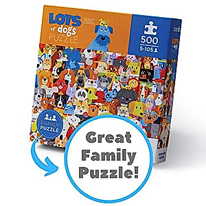Crocodile Creek - Lots of Dogs - 500Piece Jigsaw Puzzle for Ages 5 & Up, Multicolor, 1 EA
