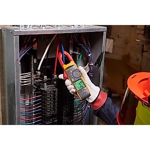 Fluke 378FC AC/DC TRMS Non-Contact Voltage Wireless Clamp w/PQ Indicator & iFlex