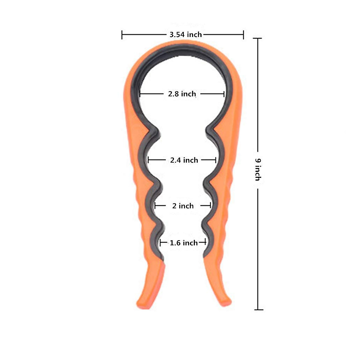 2 pcs Multi-Purpose Colourful Adjustable Rubber Strap Wrench Grip/Tighten Bottle Jar Can Opener for Small Hands, Seniors or Anyone Who Suffers from Arthritis